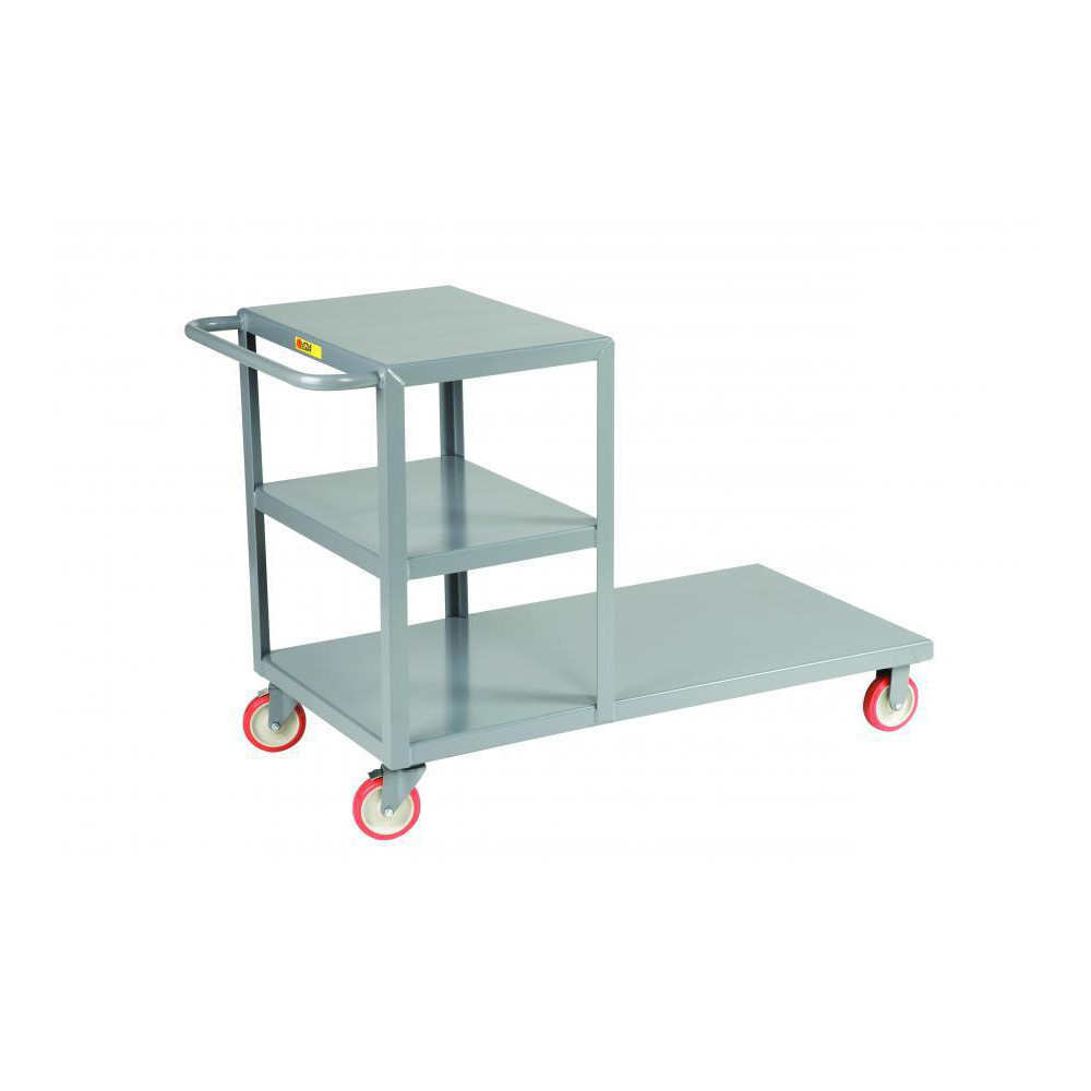 Little Giant® - Truck: 1,200 lb Capacity, Open, Steel Platform, 24 ...