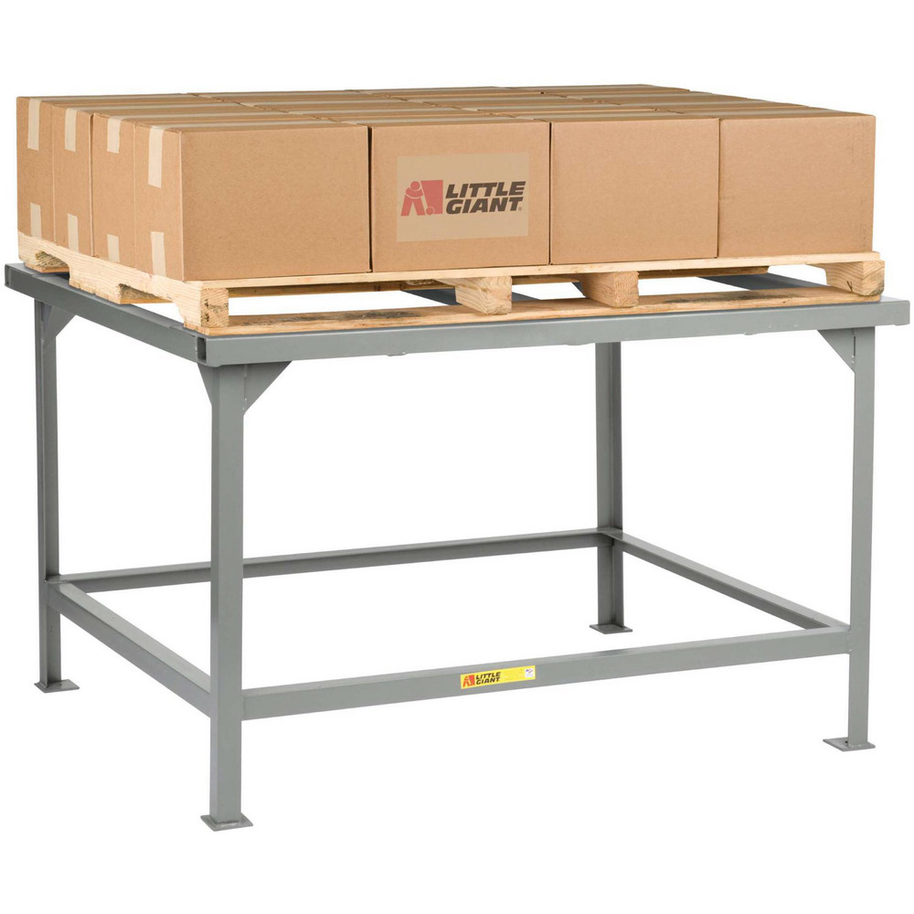 Little Giant® - Stationary Work Table: 48" Wide, 42" Deep, 30" High ...