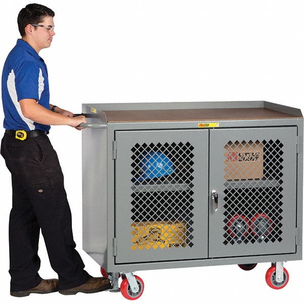 Little Giant® - Roller Cabinet Mobile Work Center: 1 Shelf | MSC Direct