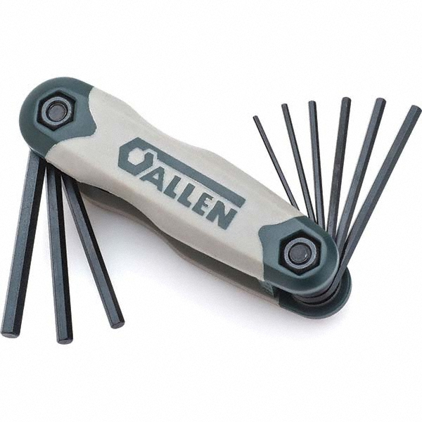 Allen - Hex Key Sets; Tool Type: Hex Key ; Handle Type: Dual Material ...