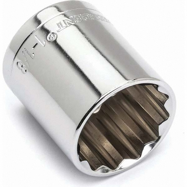 Crescent - Standard Hand Socket: 1/2" Drive, 1-1/8" Socket, 12-Point ...