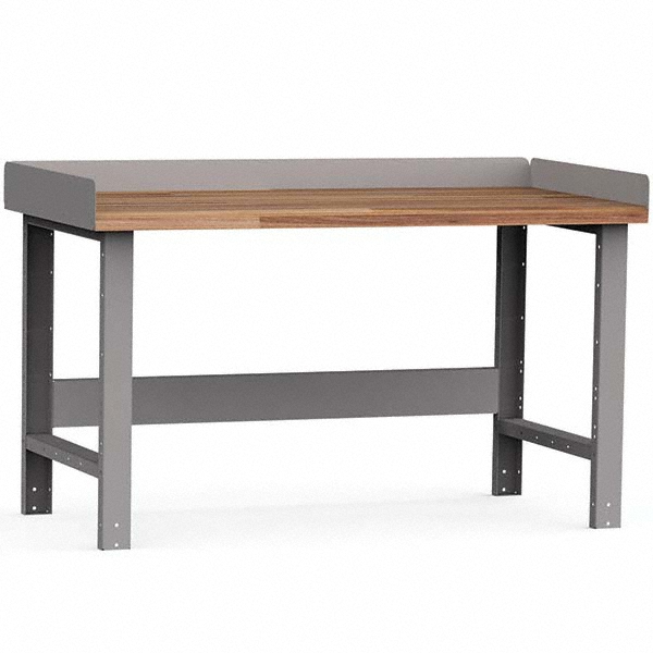 Rousseau Metal - Work Bench: 60" Wide, 30" Deep, 34" High, Laminated ...