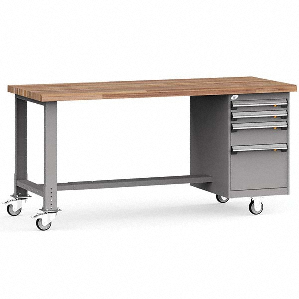 Rousseau Metal - Mobile Work Benches: Bench Type: Mobile Workbench ...