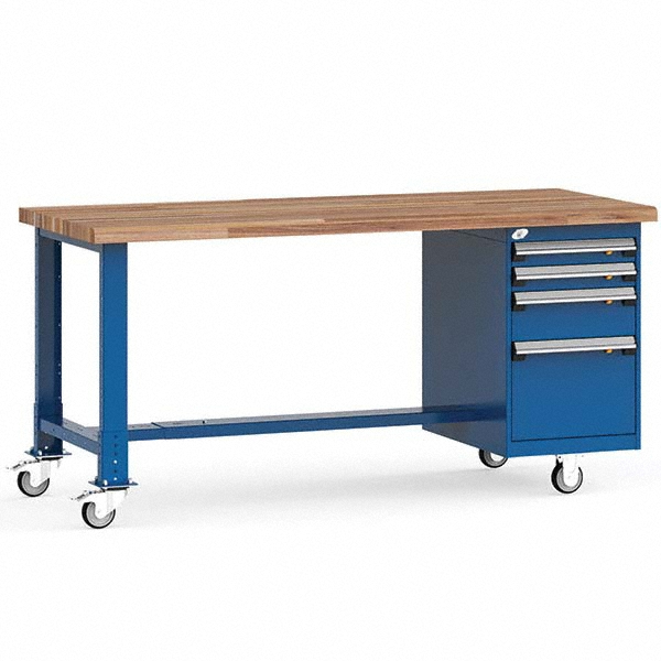 Rousseau Metal - Mobile Work Benches: Bench Type: Mobile Workbench ...