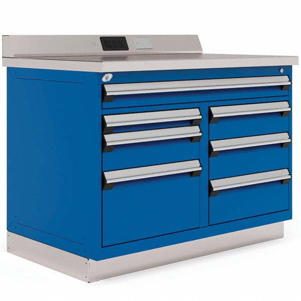 Rousseau Metal - Stationary Work Center: 48" Wide, 27" Deep, 36" High ...