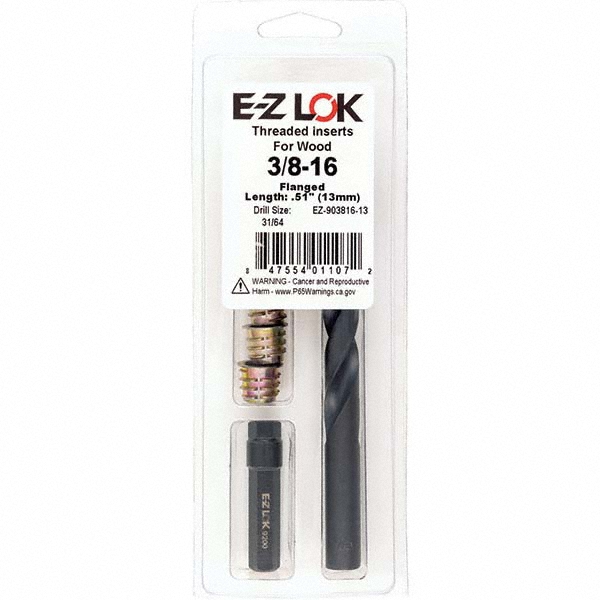 E-Z LOK - Thread Repair Kit: Threaded Insert | MSC Direct