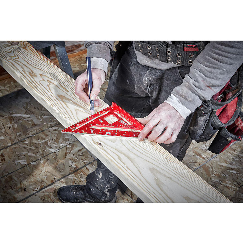 Milwaukee Tool - Rafter Squares: Rafter Square, 7, 7 | MSC Direct