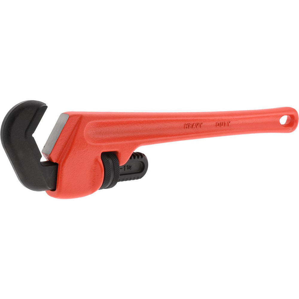 PRO-SOURCE - Offset Pipe Wrench: 1-1/4 to 1-1/4", 16.8504" OAL, Ductile ...