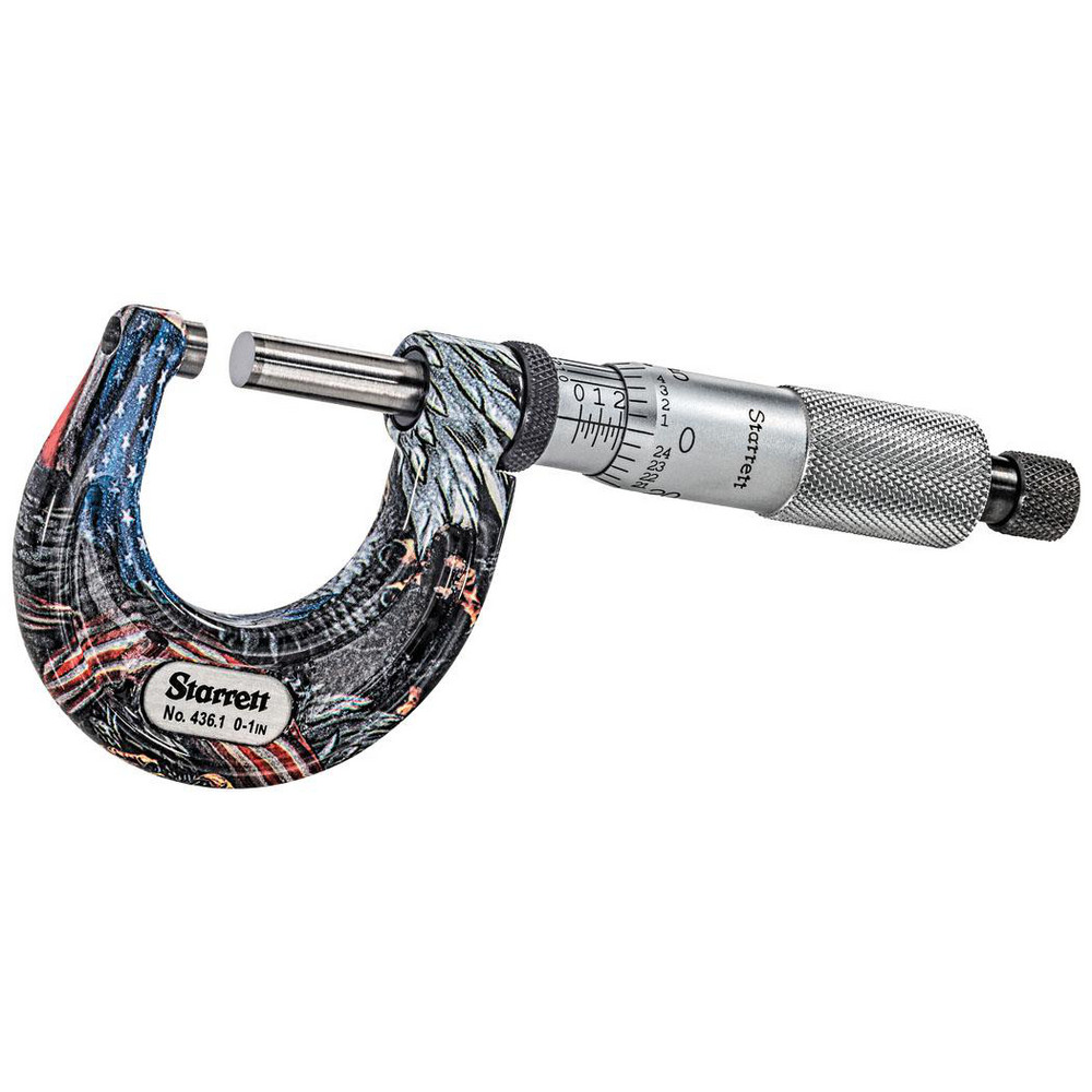 Starrett - Mechanical Outside Micrometers: Minimum Measurement (Decimal ...