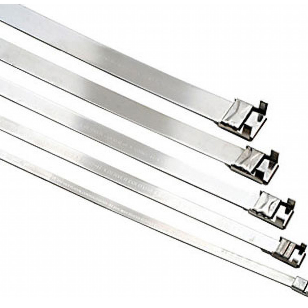Band-It - Band Clamp: Pre-Sized Band, 12" Max Dia, 3/8" Wide, 0.0250 ...