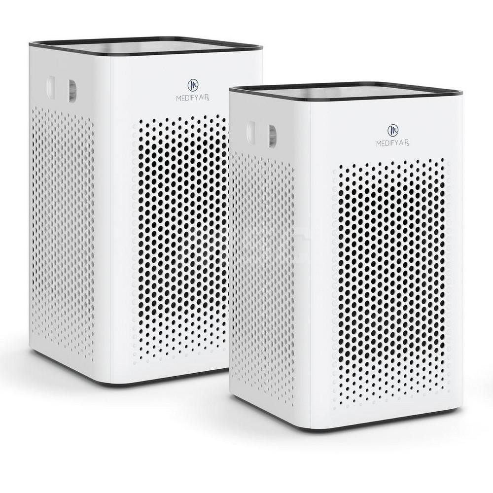 Medify Air - Air Purifier: H13 HEPA, White, 28.8000" High, 13" Wide ...