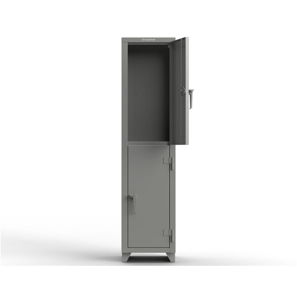 Strong Hold - Locker: 18" Wide, 18" Deep, 75" High, Padlock Hasp | MSC ...