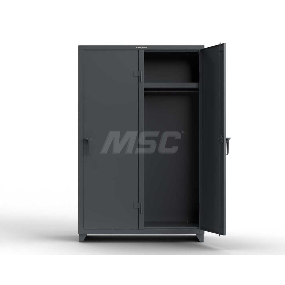 Strong Hold - Locker: 48" Wide, 24" Deep, 75" High, Padlock Hasp | MSC ...