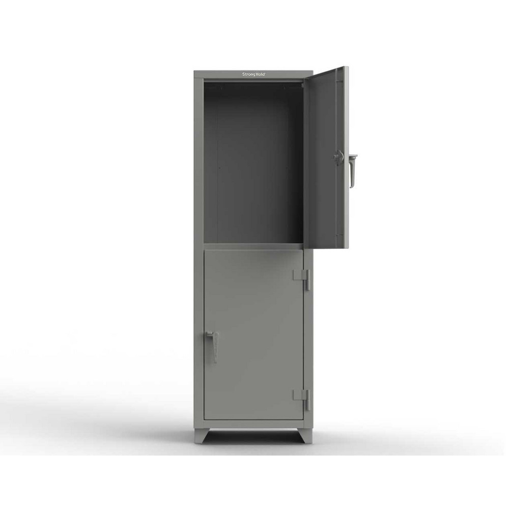 Strong Hold - Locker: 24" Wide, 24" Deep, 75" High, Padlock Hasp | MSC ...