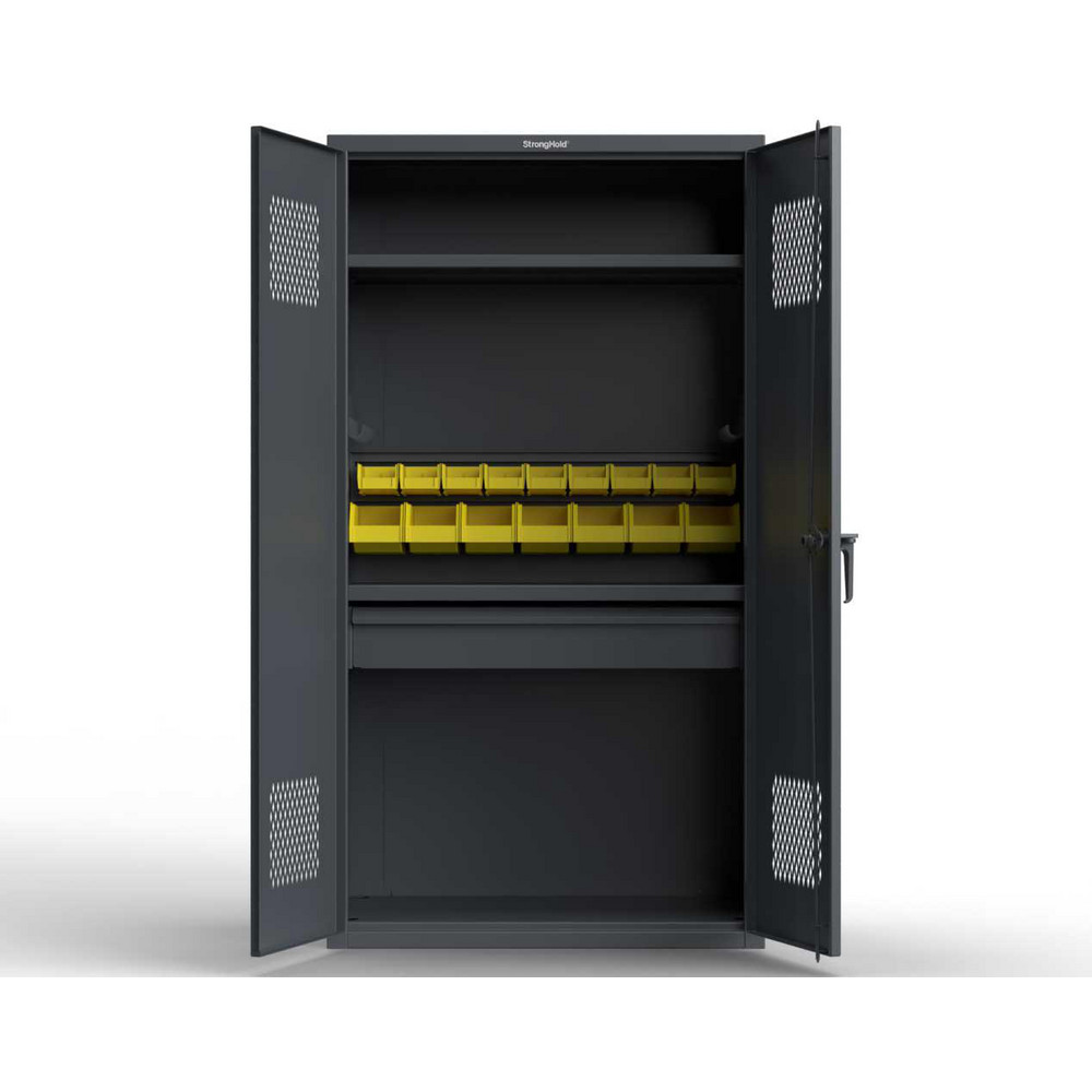 Strong Hold - 42X24X78"GRAPHITE GRY X HD MEDICAL LOCKER | MSC Direct