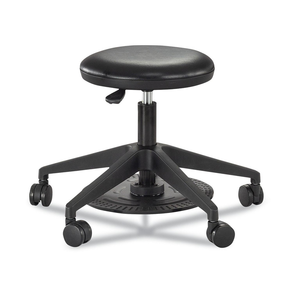 Safco - Swivel & Adjustable Stools; Base Type: Steel; Type: ; Seat ...