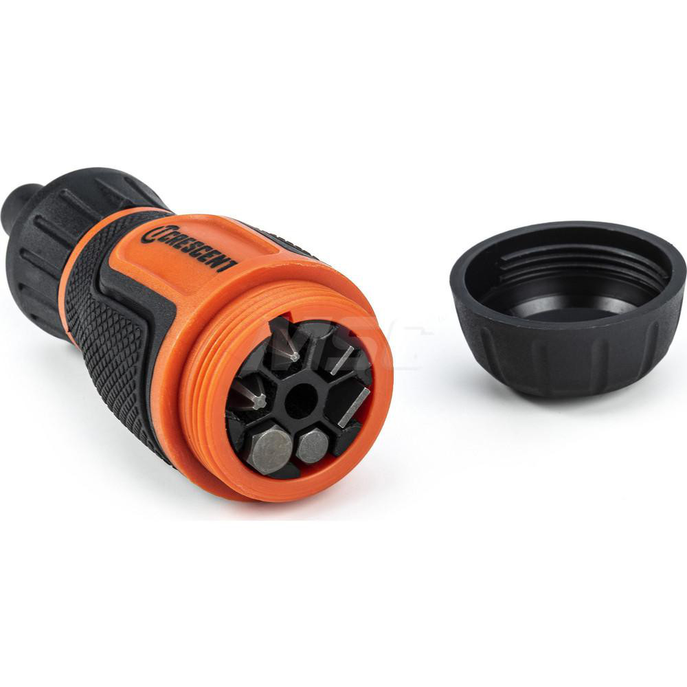 Crescent - Bit Screwdrivers: Type: Stubby Multi-Bit Driver; Tip Type ...