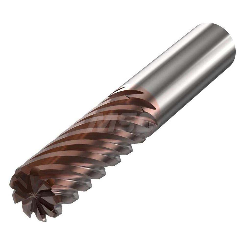Seco - Corner Radius End Mill: 12.00 mm Dia, 45.00 mm LOC, 0.50 mm ...