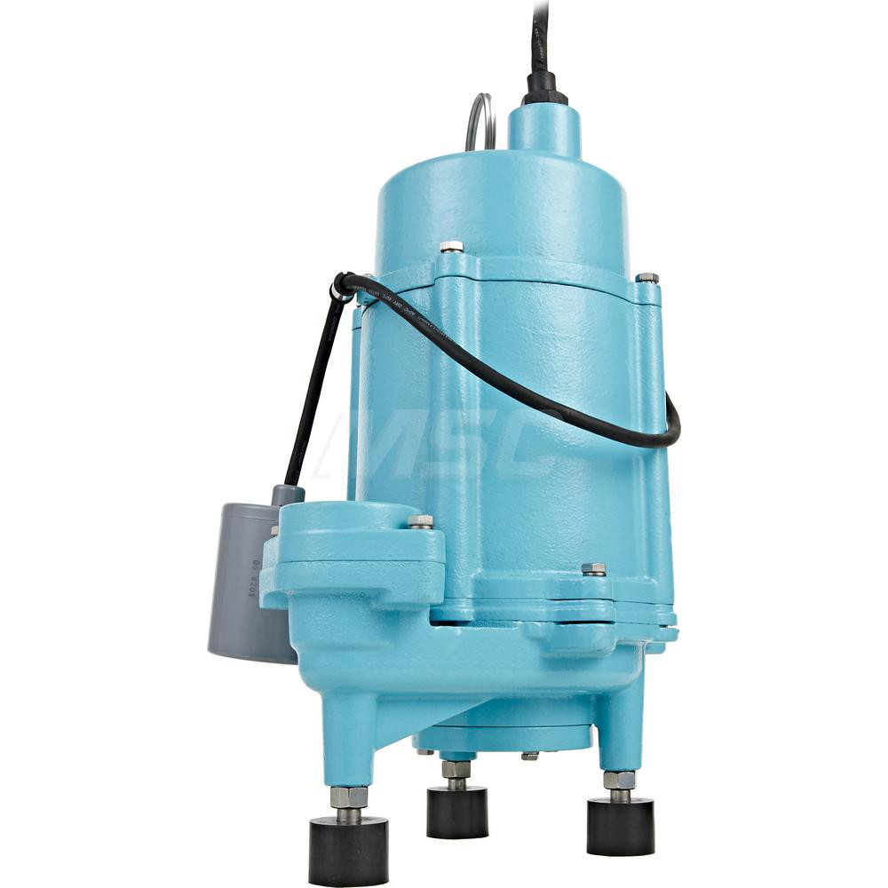 Little Giant® Pumps - Grinder Sewage & Effluent Pump: Automatic, 1 hp ...