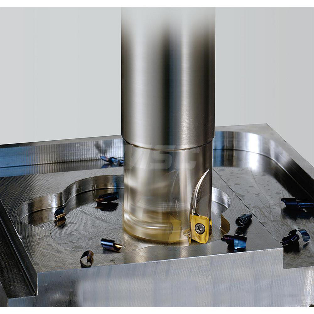Kyocera - Indexable Square-Shoulder End Mill: MECX0750S625074T, 3/4 ...