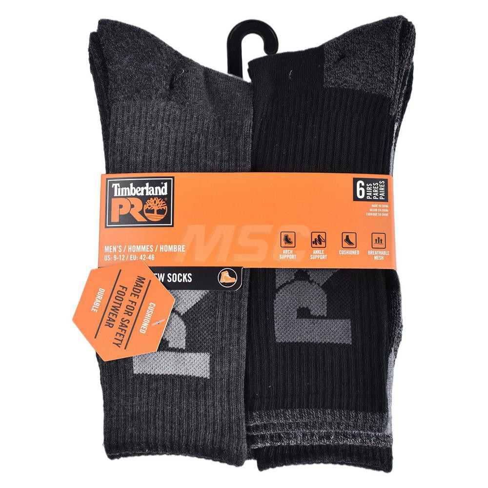 Timberland PRO - Socks: Men's, Polyester, Spandex, Cotton, Large, Multi ...
