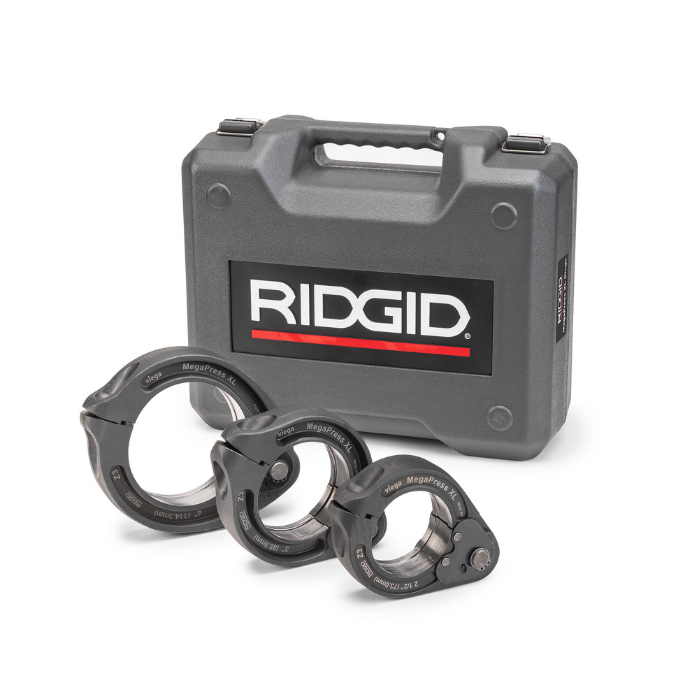Ridgid - Presser Replacement Jaws: Type: Press Kit With Case; Jaw Size ...