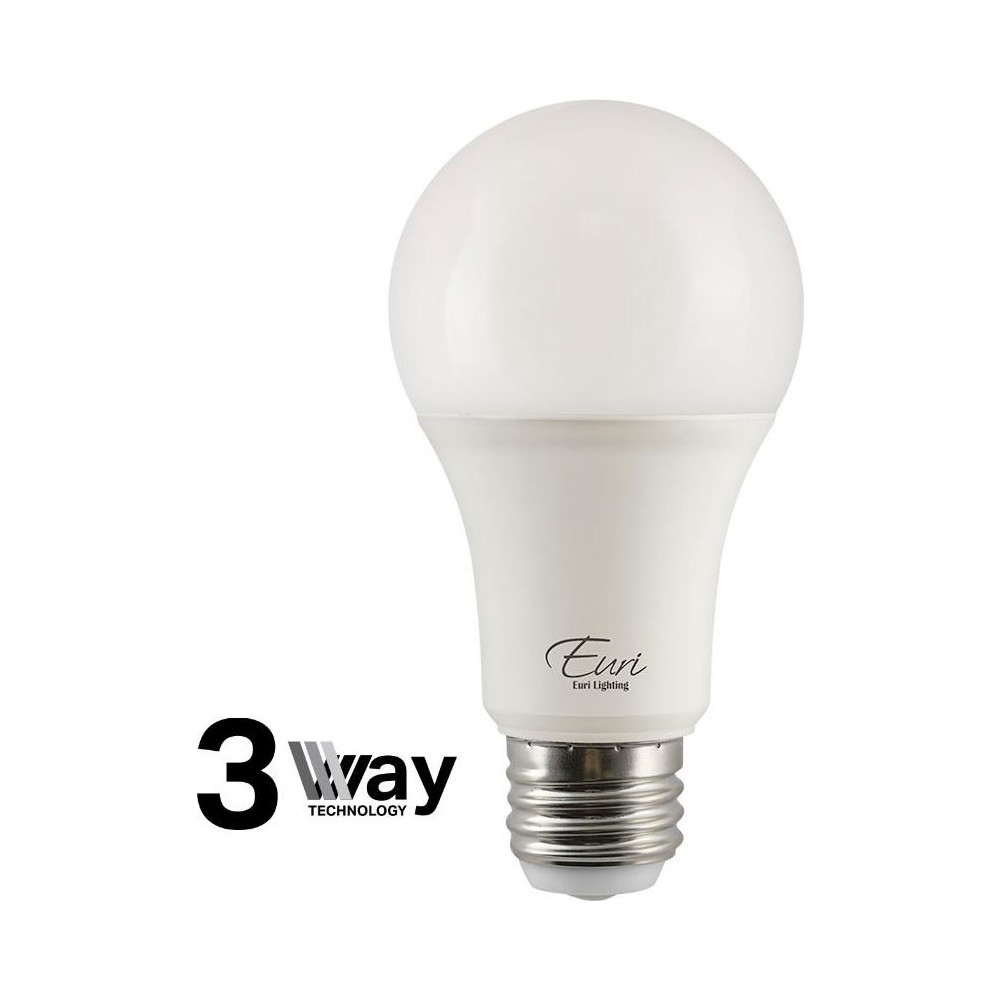 Euri Lighting - LED Commercial & Industrial Lamp: 14 Watts, A19, Medium ...