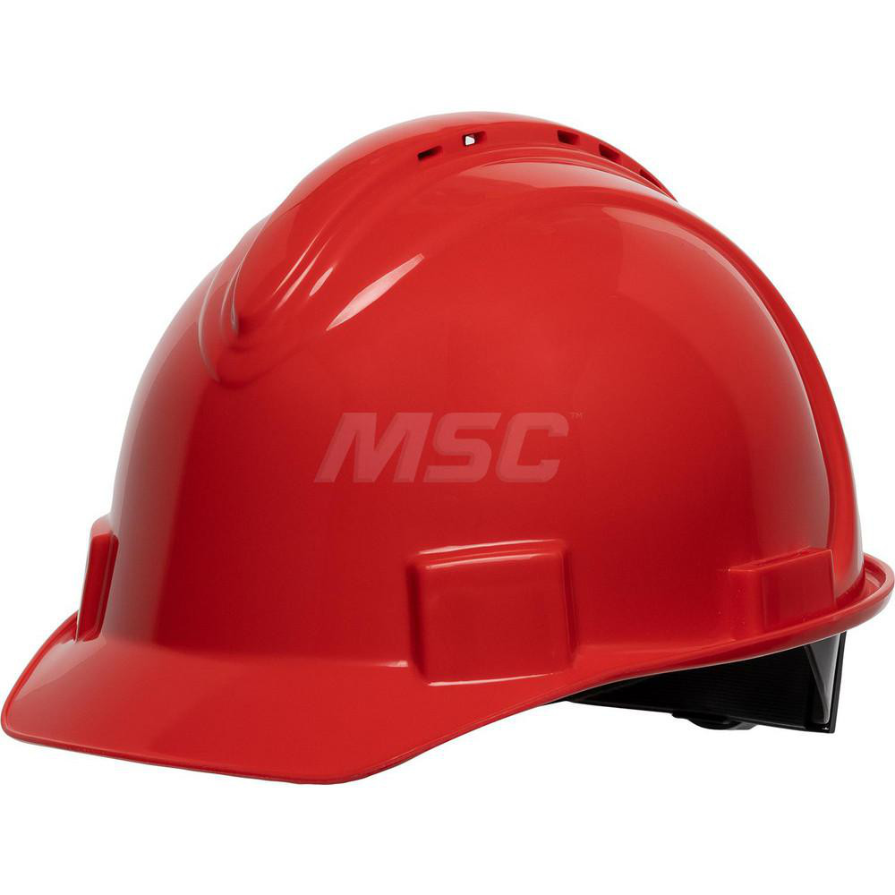Honeywell - Hard Hat: Impact Resistant, Short Brim, Class C, 4-Point ...