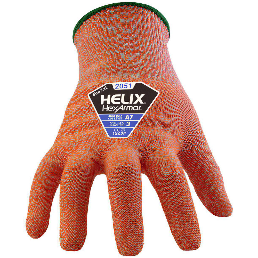 HexArmor® - Cut & Puncture-Resistant Gloves: HexArmor® 2051, Size X-Small, ANSI Cut A7, ANSI ...
