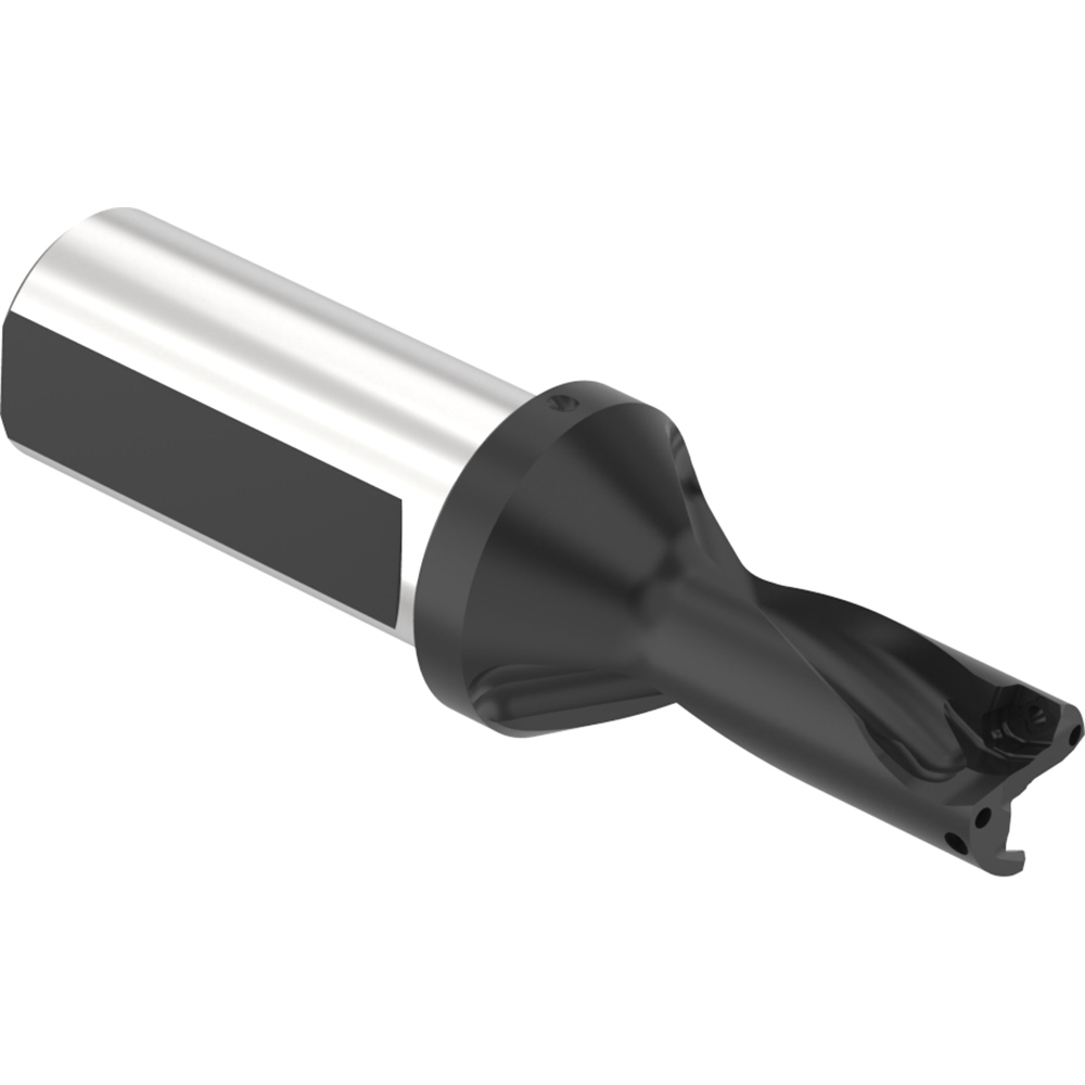 Allied Machine and Engineering - Indexable Insert Drill: D2050718I-25FM, 23/32" Max Dia, 2xD ...