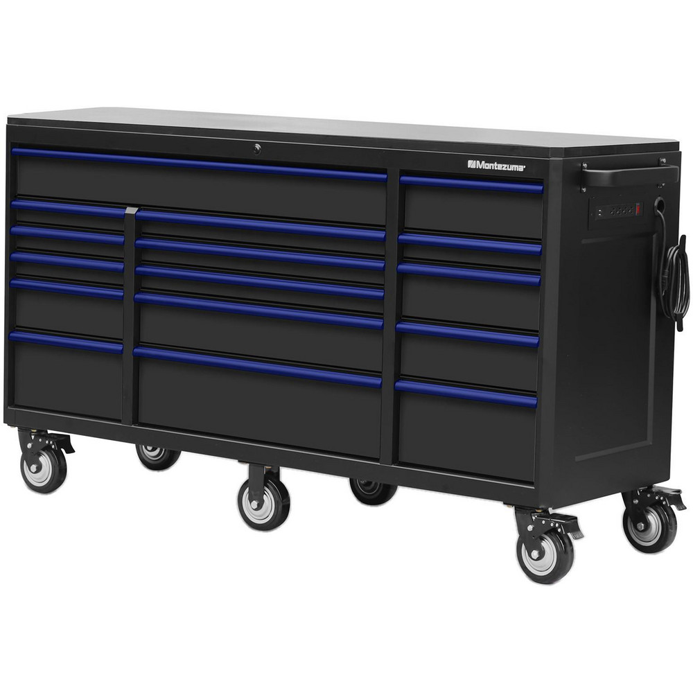 Montezuma - Tool Roller Cabinet: 73" Wide, 41-1/8" High, 24-5/8" Deep ...
