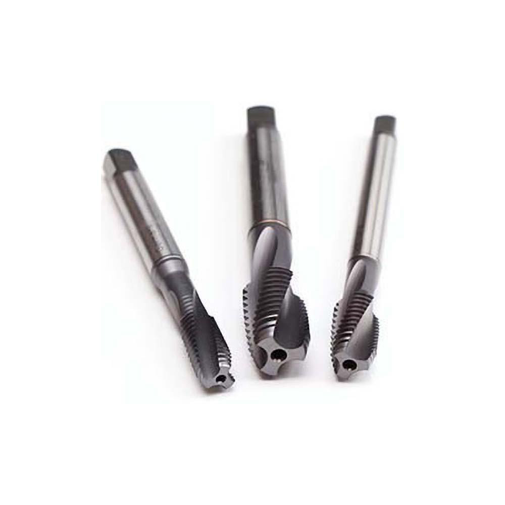 Emuge - Spiral Flute Tap: 3/8-24, UNF, 3 Flute, Modified Bottoming ...