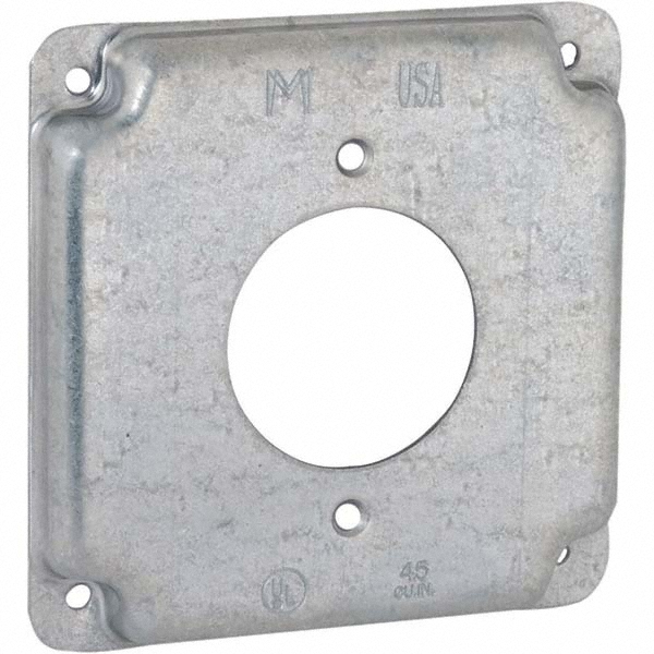 Hubbell-Raco - Electrical Box Cover: Steel | MSC Direct