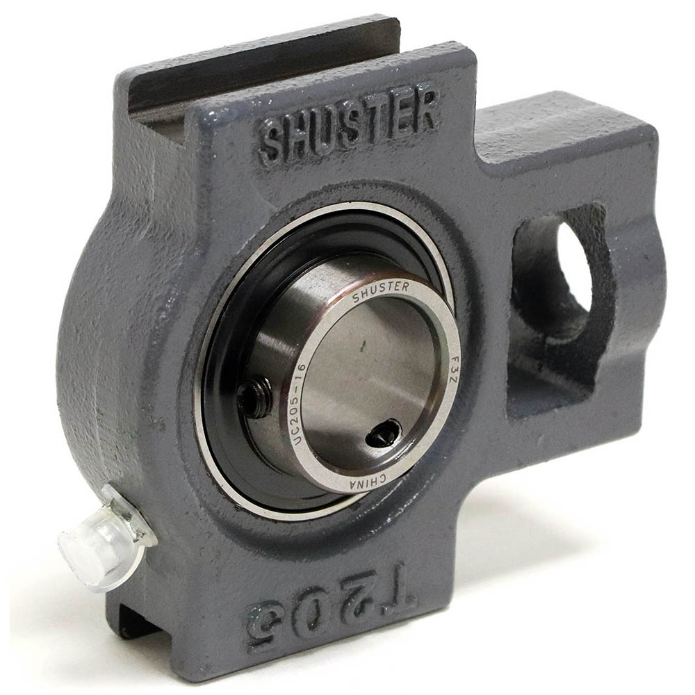 Shuster - UCT205-16, 1" ID, 3-1/2" OAL x 97mm OAH, Ball Bearing Take-Up Unit | MSC Direct