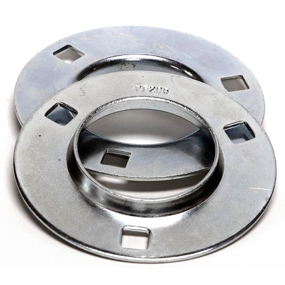 Shuster - PF205, 52mm ID, 3-3/4" OAL x 3-3/4" OAH, Pressed Flange ...