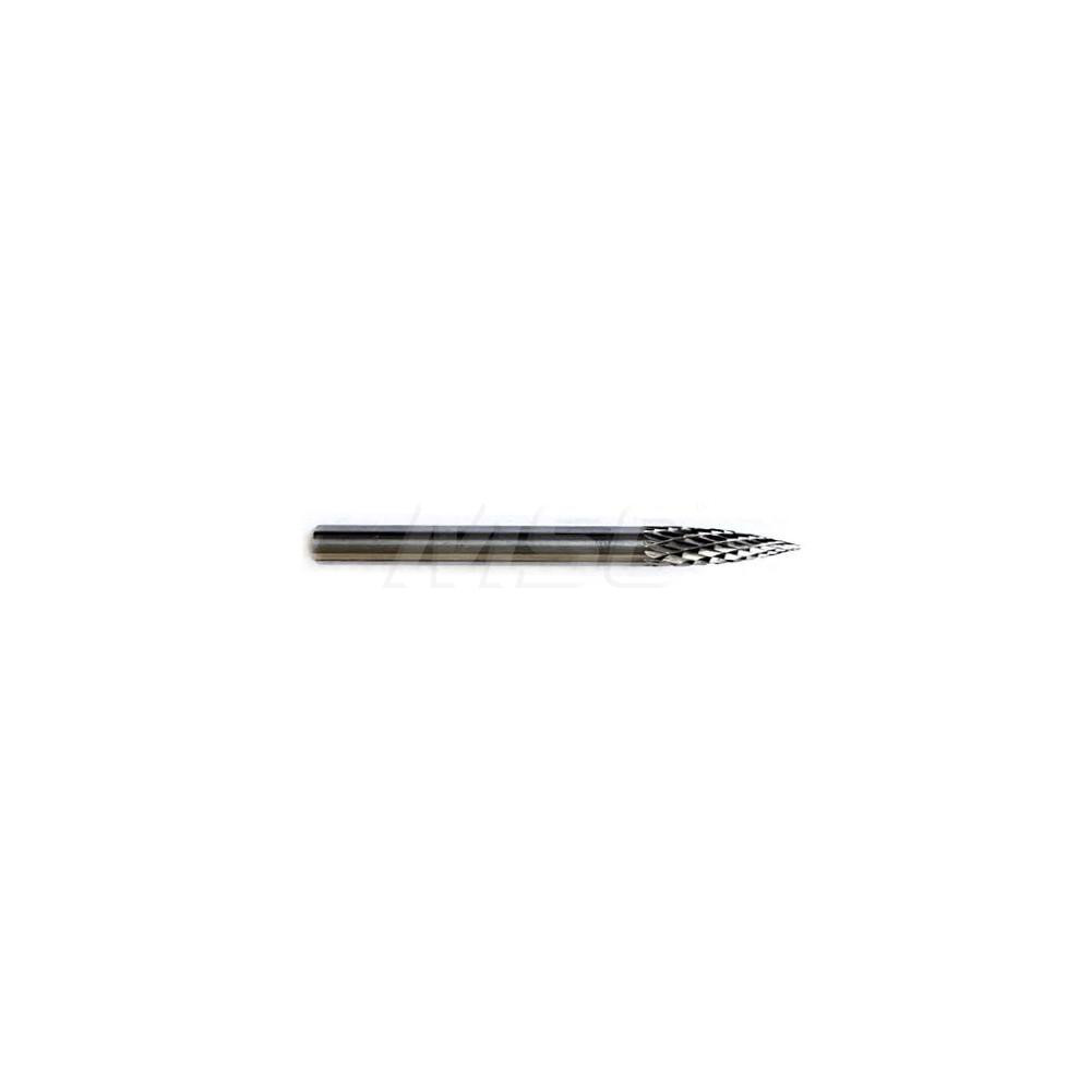 Hertel - SG-43, 1/8" Cut Diam, 1/8" Shank Diam, Solid Carbide Double ...