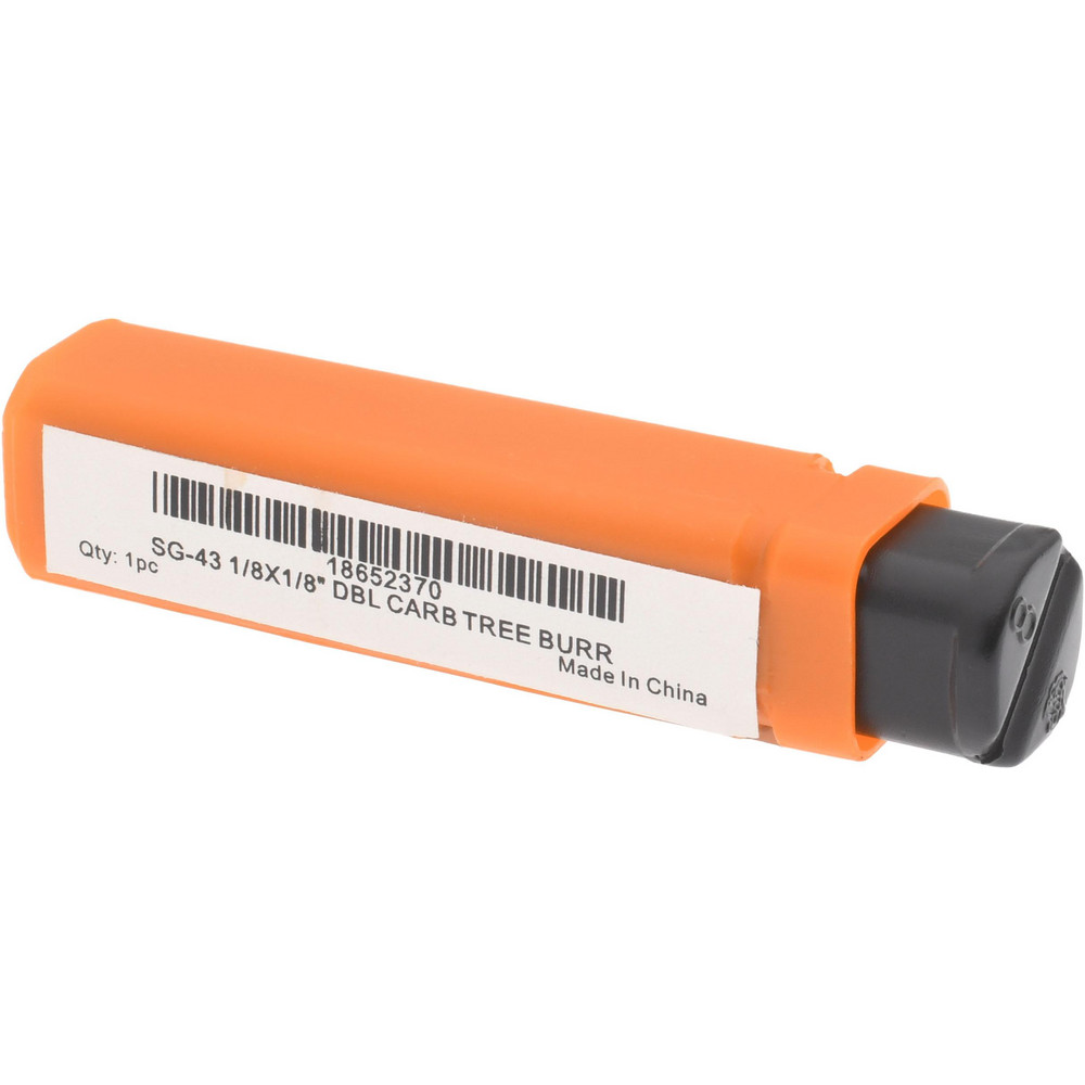 Hertel - Abrasive Burr: SG-43, 1/8" Cut Dia, Tree With Pointed End ...