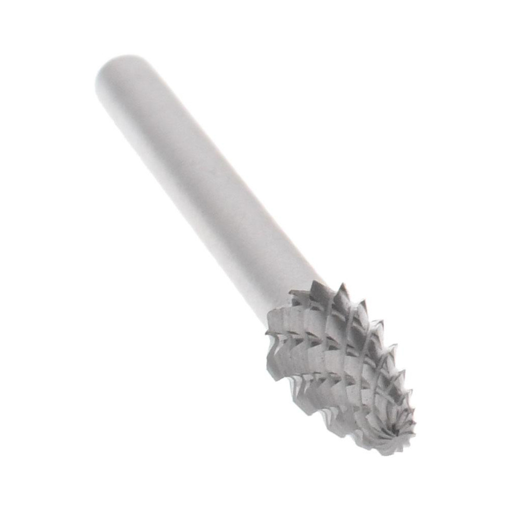 Hertel - Abrasive Burr: SF-53, 3/16" Cut Dia, Tree With Radius End ...