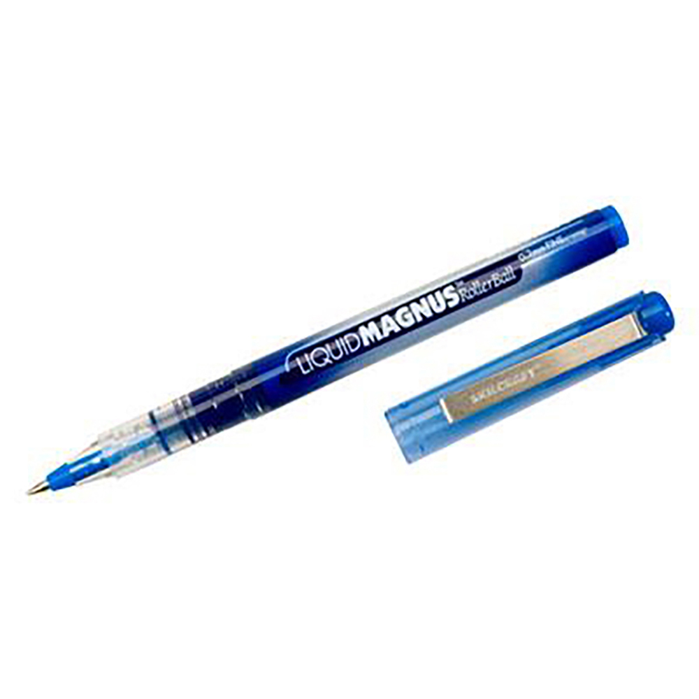 AbilityOne - Roller Ball Pen: 0.7 mm Tip, Blue Ink | MSC Direct