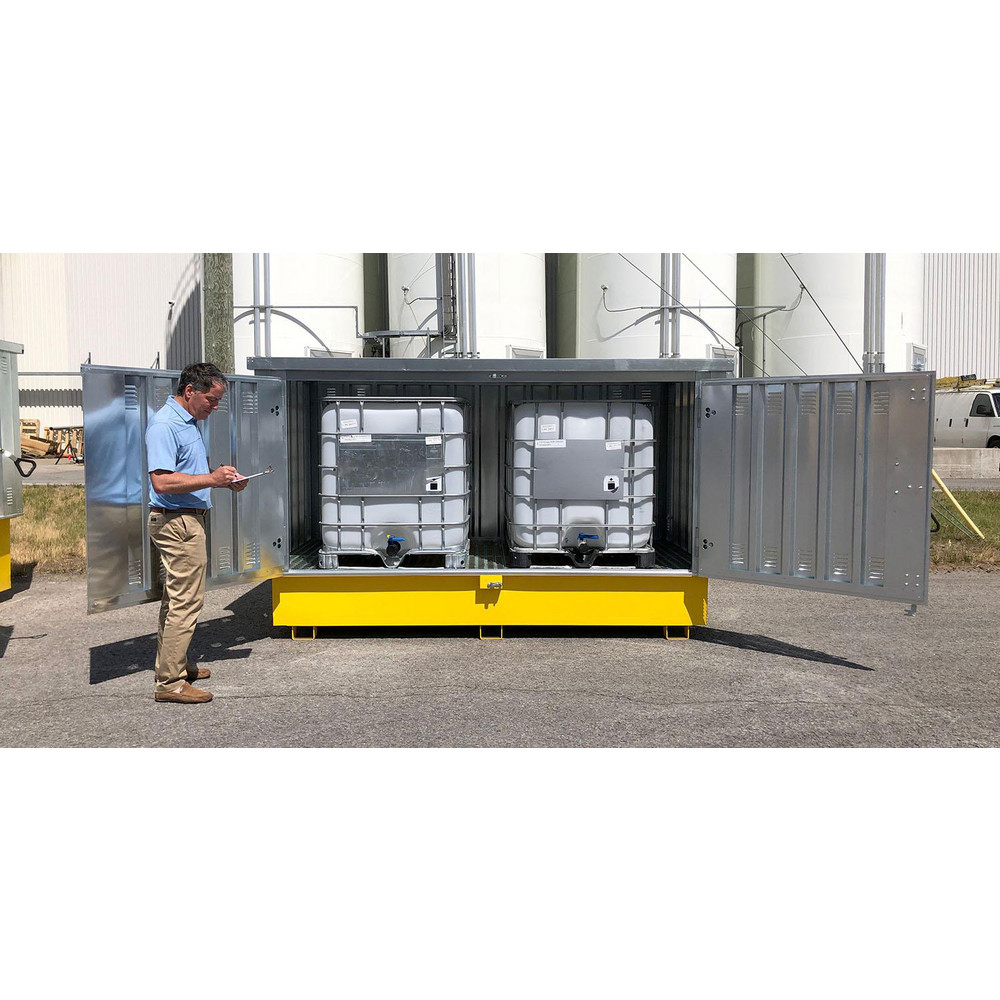 UltraTech - IBC Storage Lockers; Type: IBC Hard Top ; Number of Totes ...