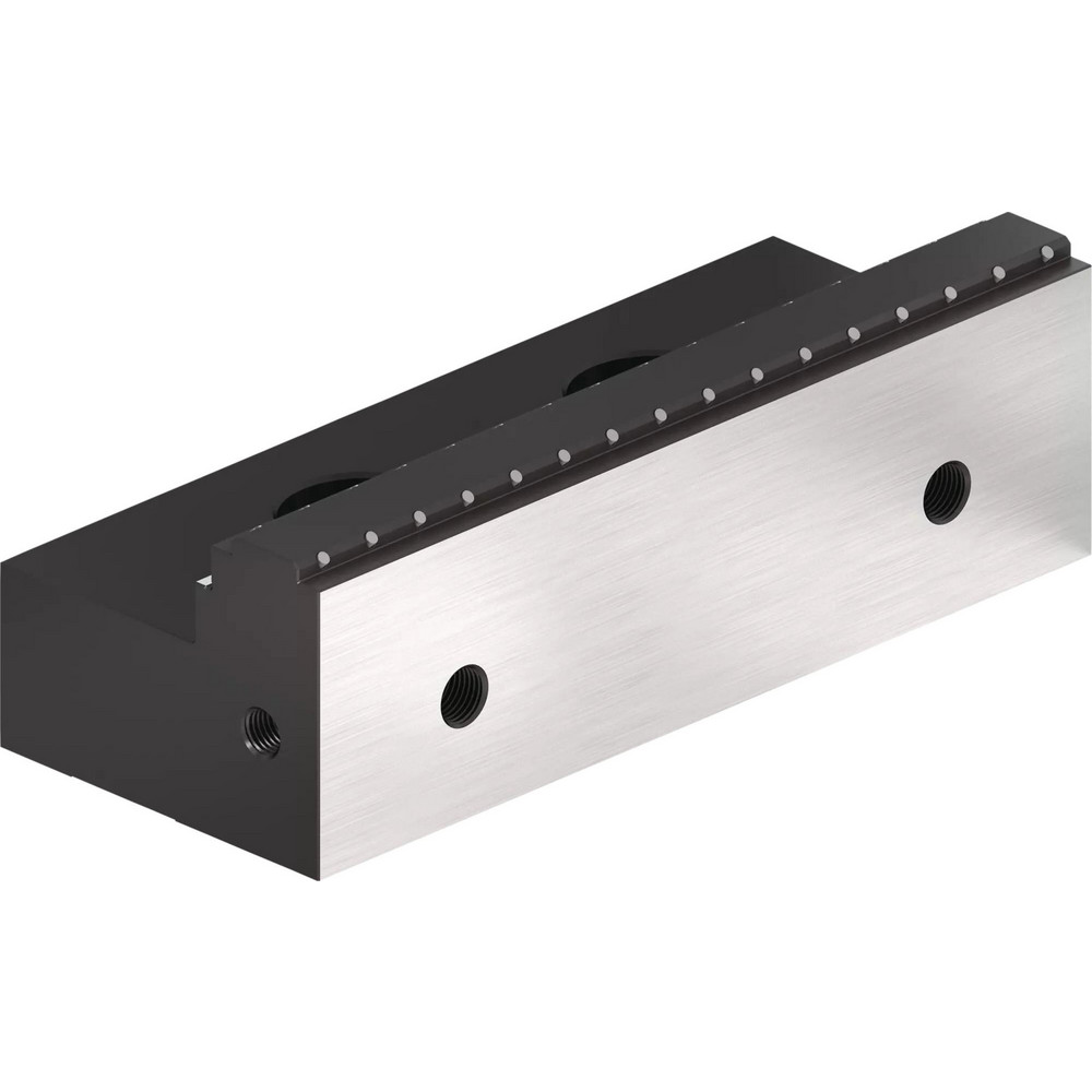 Schunk - Vise Jaw: 160.00 mm Wide, 81.00 mm High, 50.00 mm Thick, Step ...
