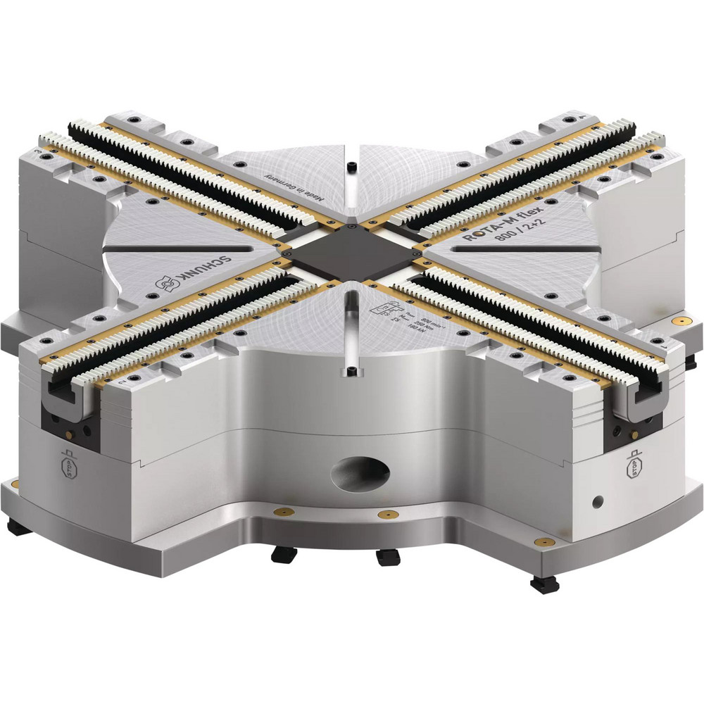 Schunk - Manual Lathe Chuck: 800.00 mm, 4 Jaws, Manual & VTL | MSC Direct