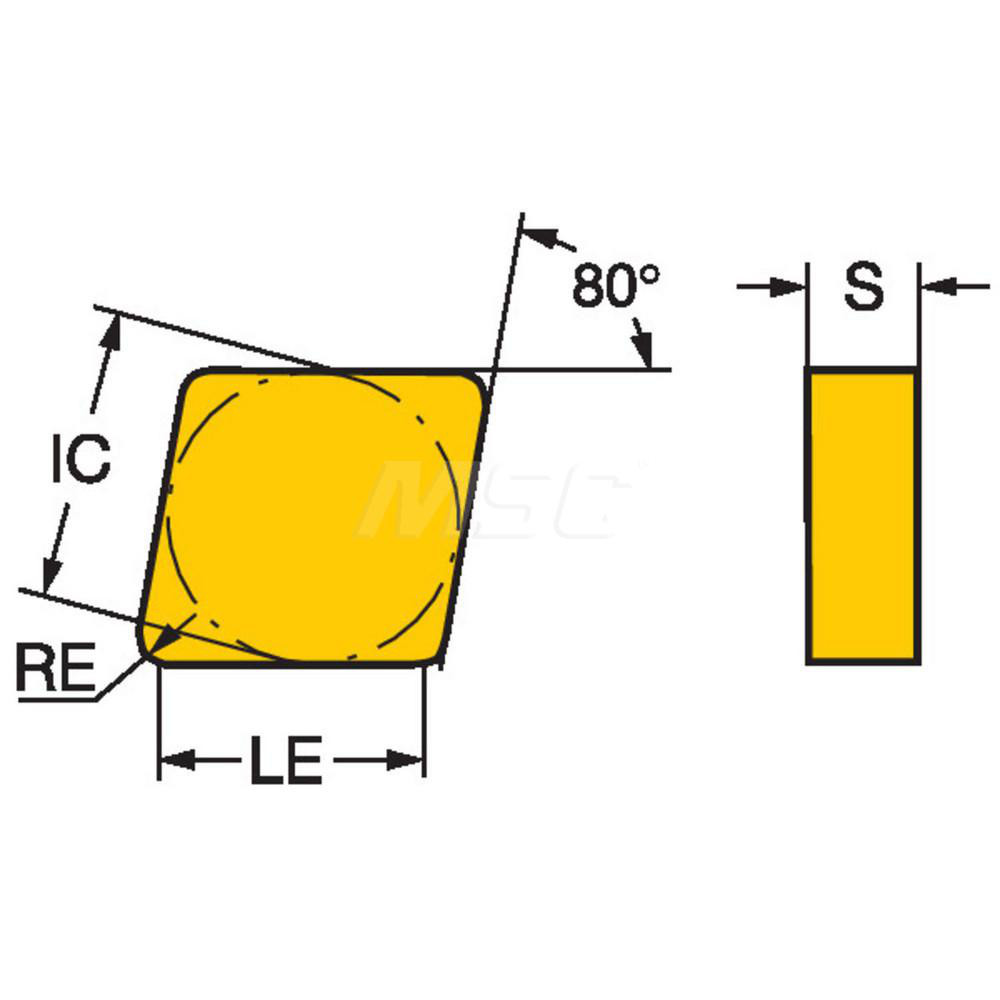 Sandvik Coromant - Turning Insert: CNG453A 6165, Ceramic | MSC Direct