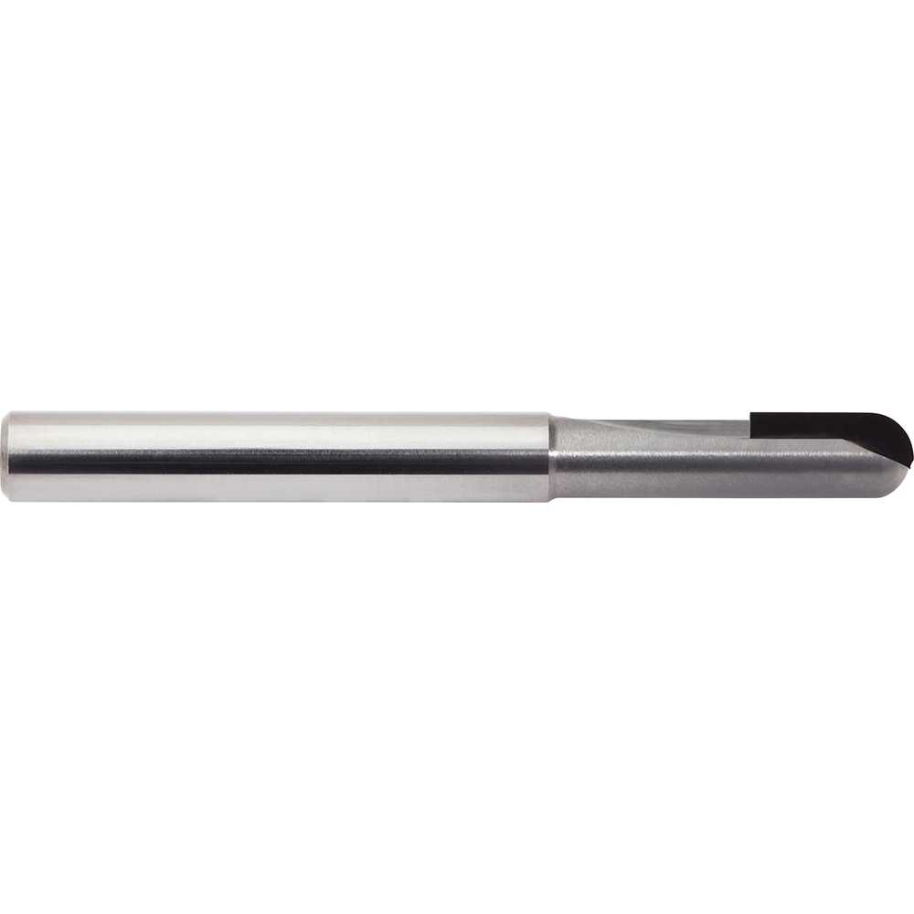 M.A. Ford® - Ball End Mill: 3/16" Dia, 5/16" LOC, 1 Flute, PCD Tipped ...