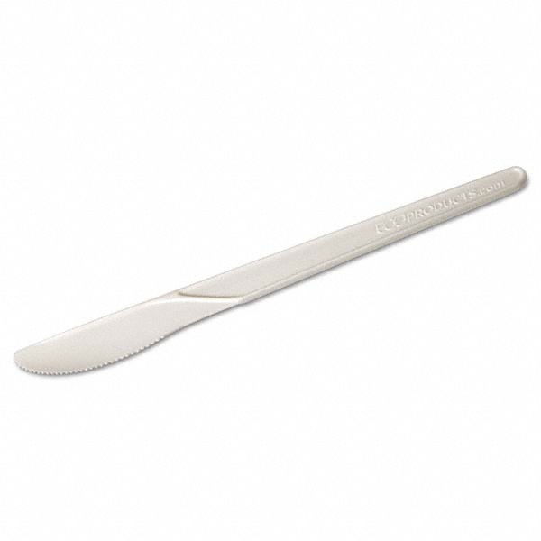 ECO PRODUCTS - Plantware Renewable & Compostable Knife - 6", 50/PK, 20 ...
