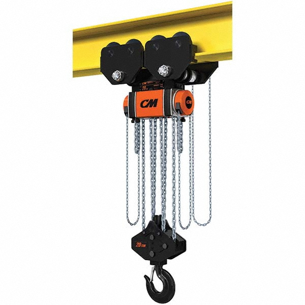 CM - Manual Hand Chain Hoist: 44092 lb Capacity | MSC Direct