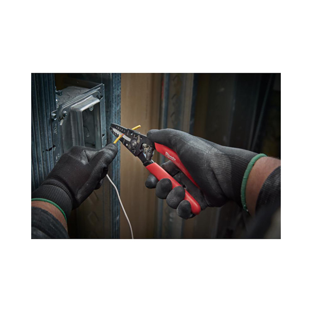 Milwaukee Tool - Wire Stripper Cable Cutter: 7-1/8" OAL | MSC Direct