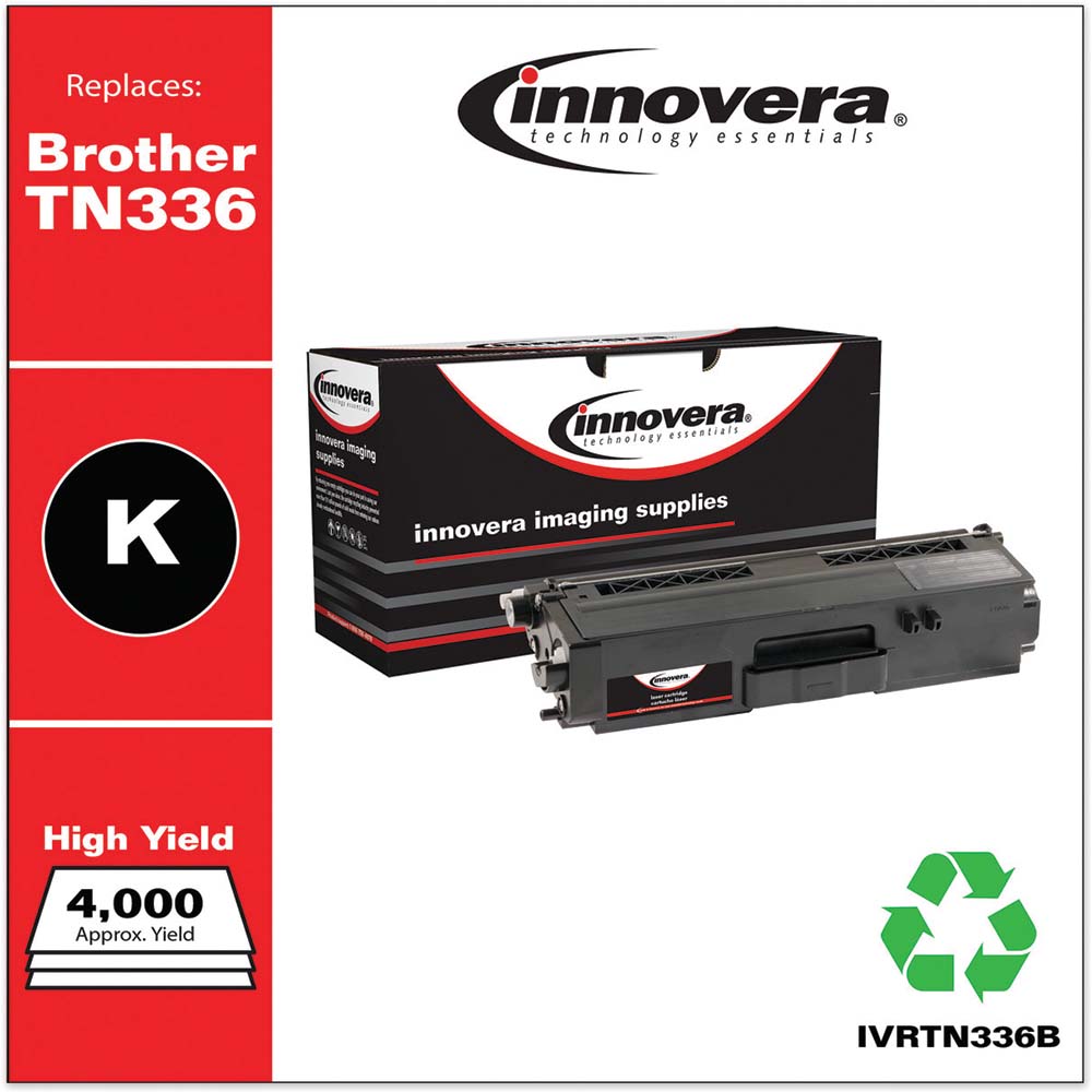 innovera - Office Machine Supplies: Laser Printer, Black | MSC Direct