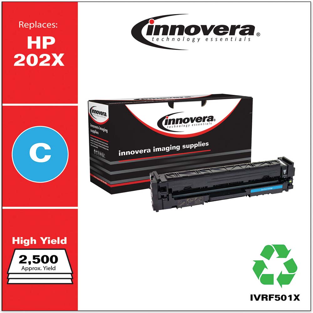 innovera - Office Machine Supplies: Laser Printer, Cyan | MSC Direct