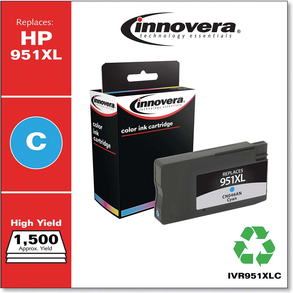 innovera - Remanufactured CN046AN (951XL) High-Yield Ink, 1,500 Page ...